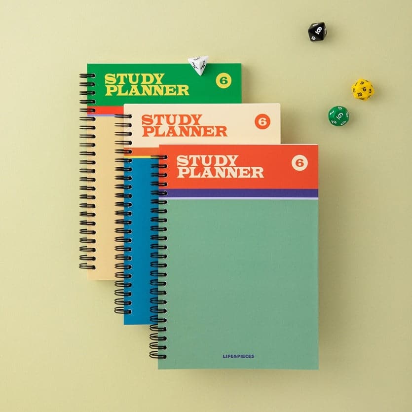 Livework Life & Pieces Study Planner - 6 Months