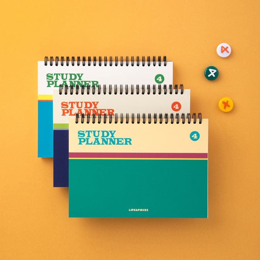 Livework Life & Pieces Study Planner - 4 Months
