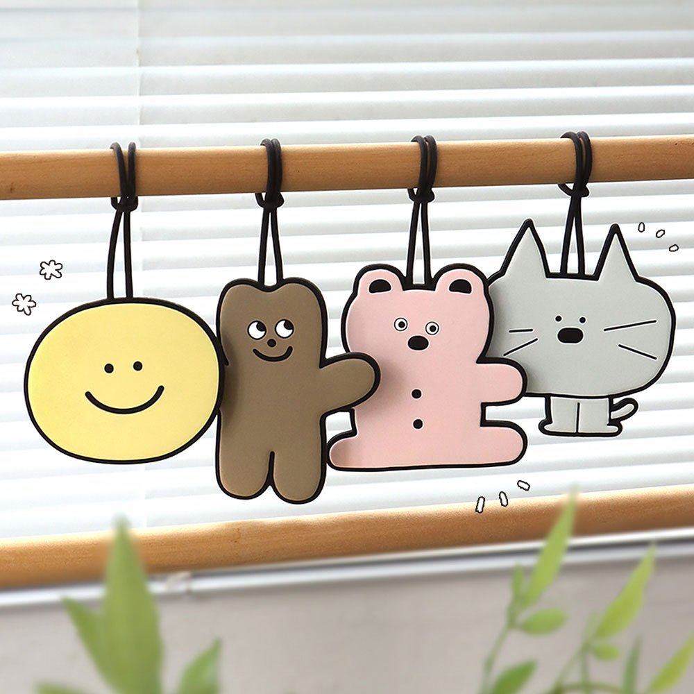 Iconic Doodle Cute Luggage Tag
