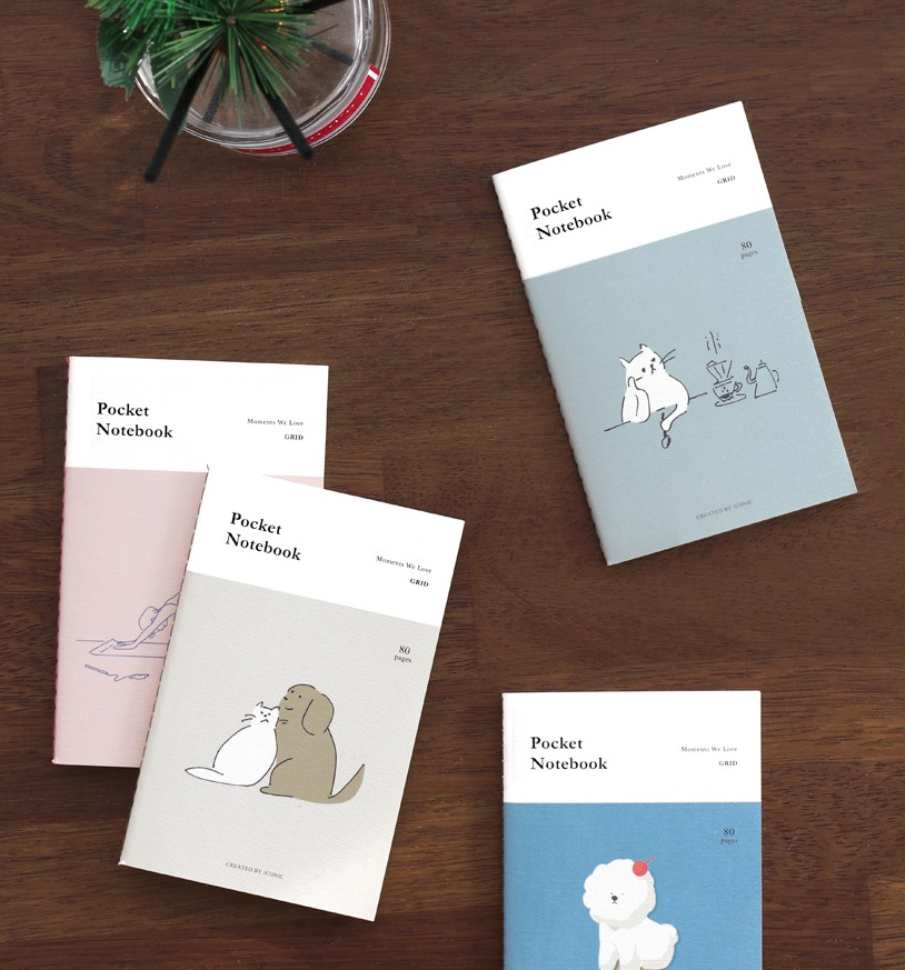 Iconic Pocket Notebook [Grid]
